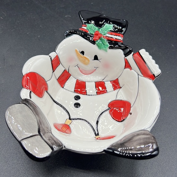 Fitz and Floyd | Holiday | Fritz And Floyd Cheers Handcrafted Snowman ...